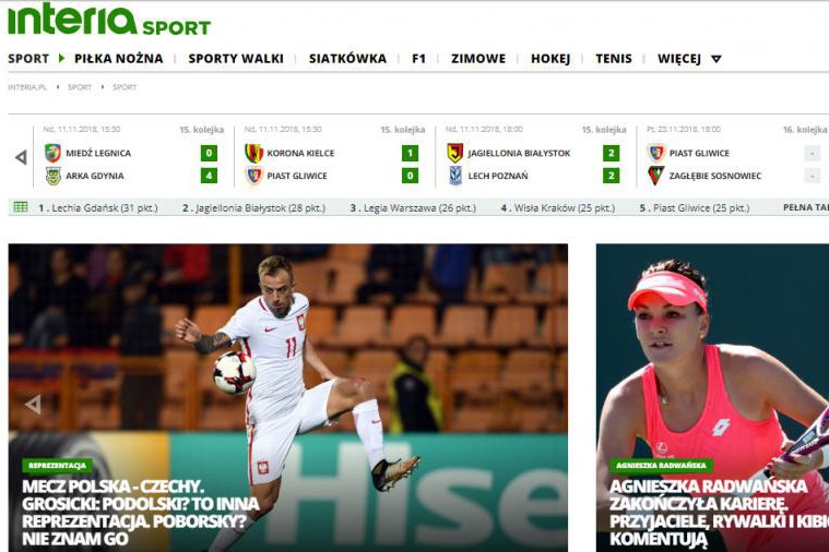Serwis sportowy Interia.pl kończy współpracę z Eurosportem - Press.pl - najnowsze informacje z ...